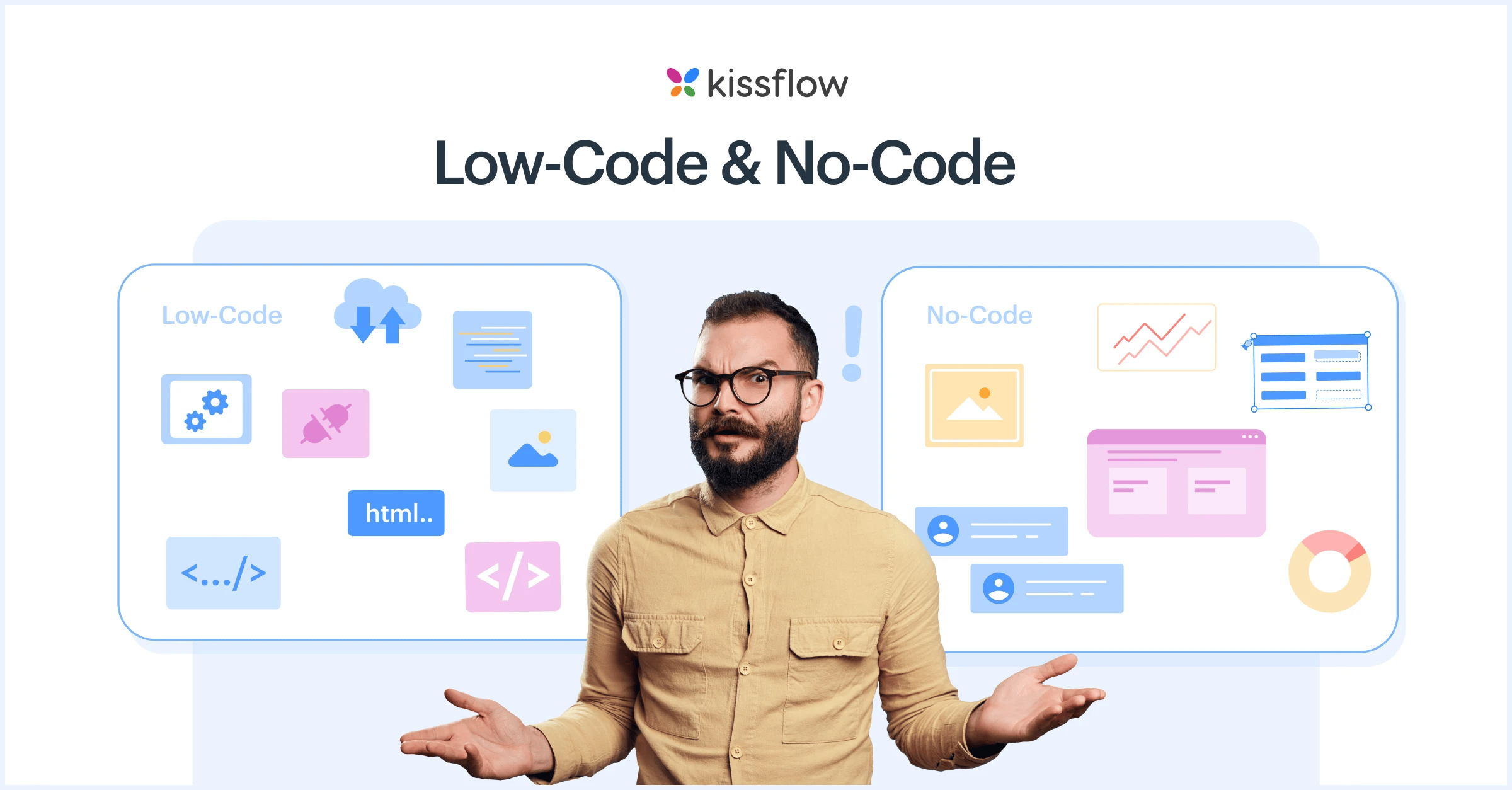 Low-Code vs No-Code Platforms: Comparison, Key Differences & Use cases
